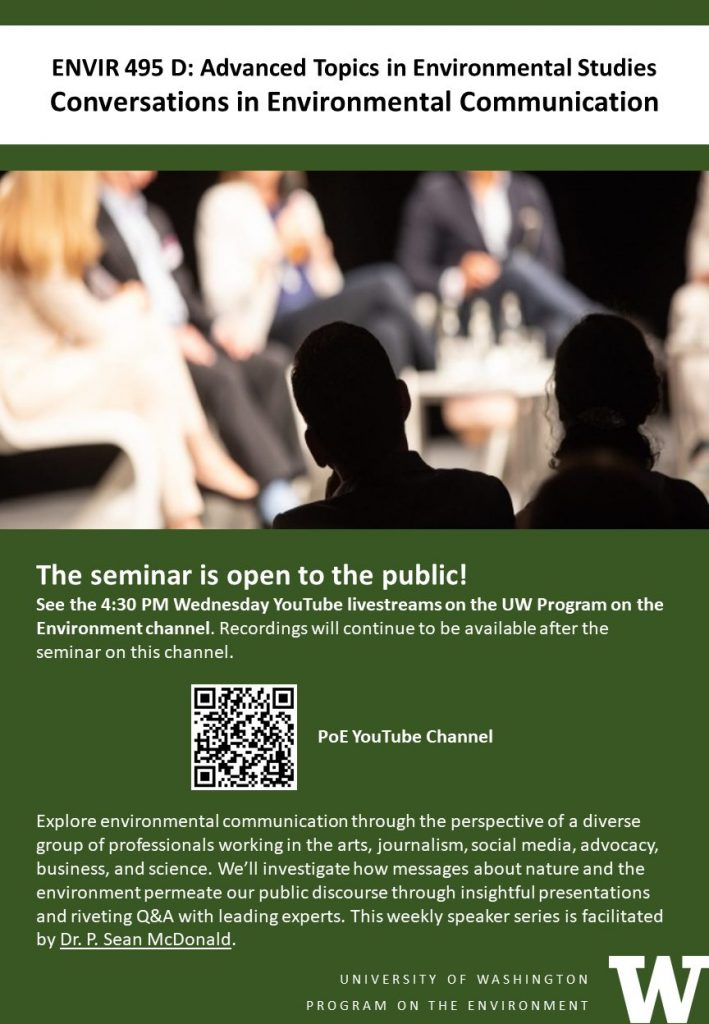 Program on the Environment » Conversations in Environmental Communication