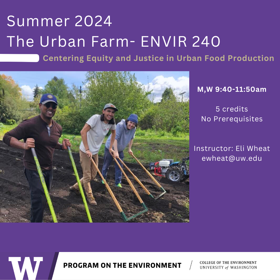Program on the Environment » Summer 2024 Farm Courses